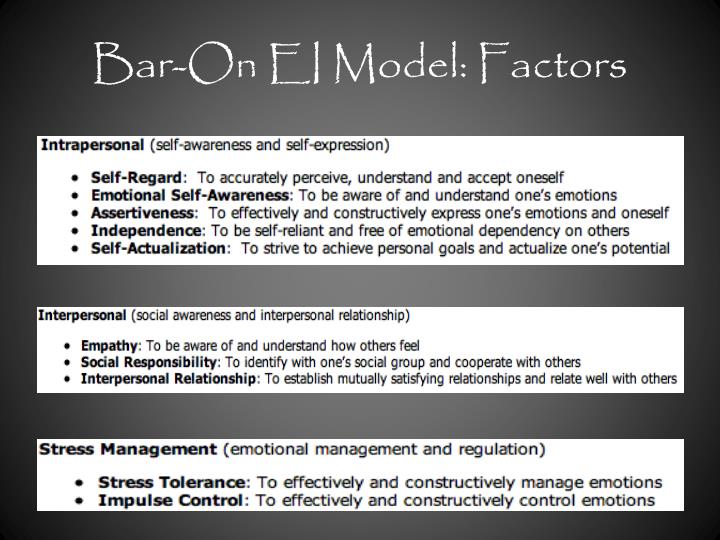 PPT - Emotional Intelligence PowerPoint Presentation - ID:6567091