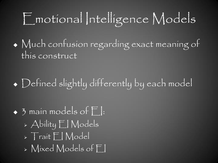 PPT - Emotional Intelligence PowerPoint Presentation - ID:6567091