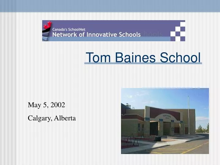 PPT - Tom Baines School PowerPoint Presentation, free download - ID:6567190