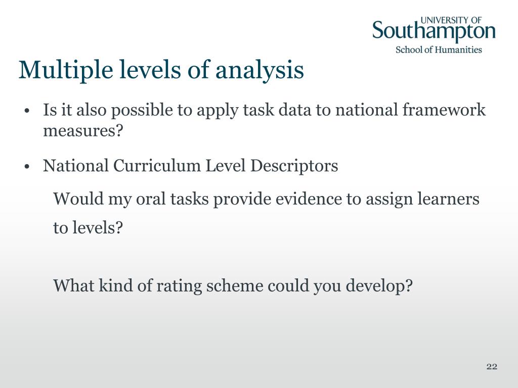 PPT - Making the most of assessment: designing multi-purpose tasks for ...