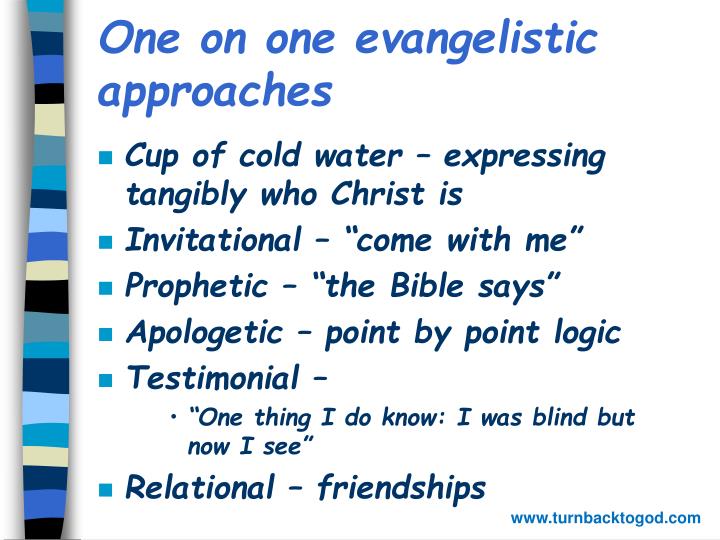 PPT - Relational Evangelism PowerPoint Presentation - ID:6567777
