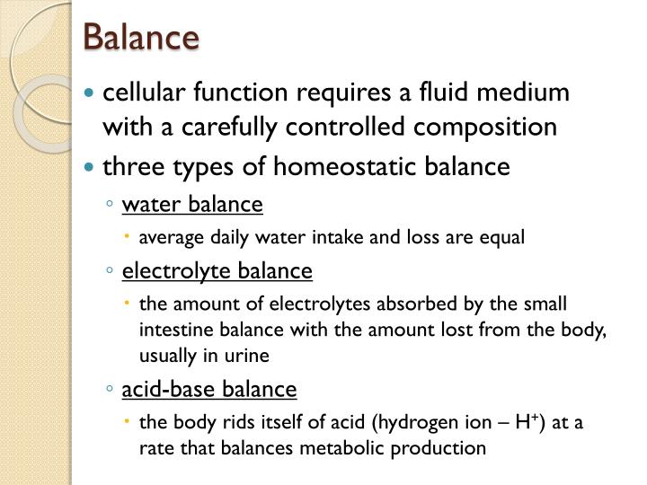 PPT - Fluid, Electrolyte & Acid-Base Balance PowerPoint Presentation ...