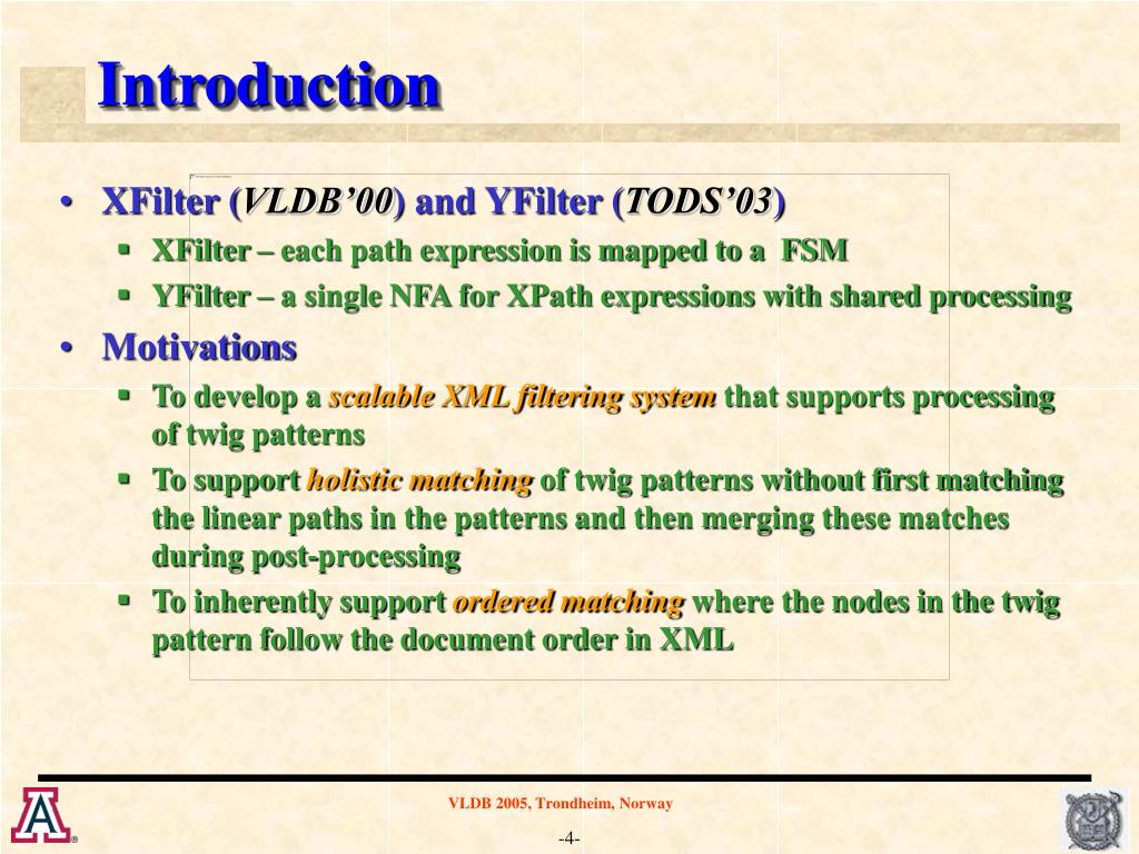 Ppt Fist Scalable Xml Document Filtering By Sequencing Twig Patterns Powerpoint Presentation 7441