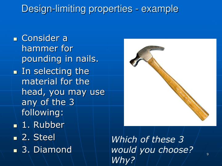 PPT - Unit 1 – Material Properties, Structure, Processes, and Design ...