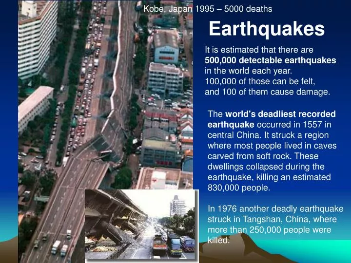 Ppt Earthquakes Powerpoint Presentation Free Download