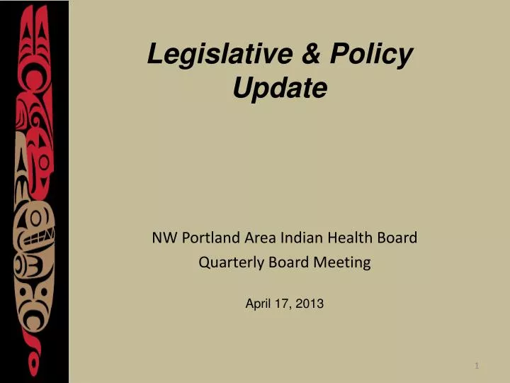 PPT - Legislative & Policy Update PowerPoint Presentation, free ...