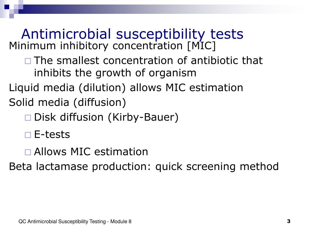 PPT - Antimicrobial Susceptibility Tests PowerPoint Presentation, free ... PPT - Antimicrobial Susceptibility Tests PowerPoint Presentation, free ...