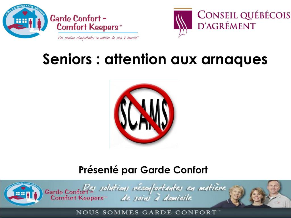 PPT - Seniors : attention aux arnaques PowerPoint Presentation, free ...