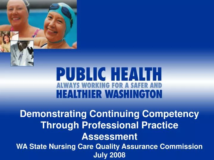 PPT - Demonstrating Continuing Competency Through Professional Practice ...
