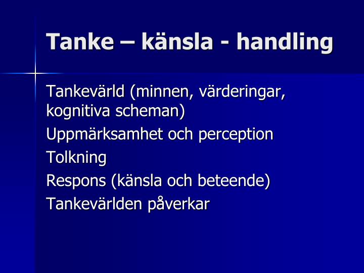 PPT - Det kognitiva perspektivet PowerPoint Presentation - ID:6570761