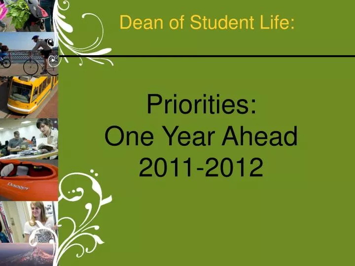 PPT - Dean of Student Life: PowerPoint Presentation, free download - ID ...