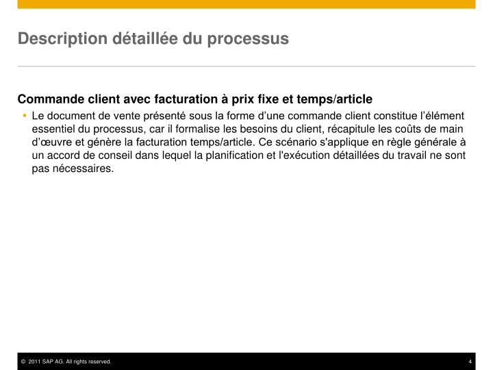 PPT - Commande client avec facturation à prix fixe et temps/article ...