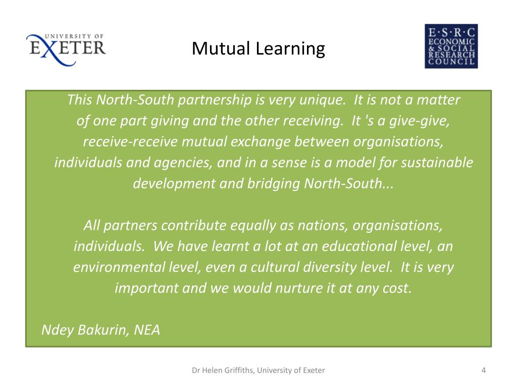 PPT - Helen Griffiths, University of Exeter, UK. h.g.griffiths@exeter ...
