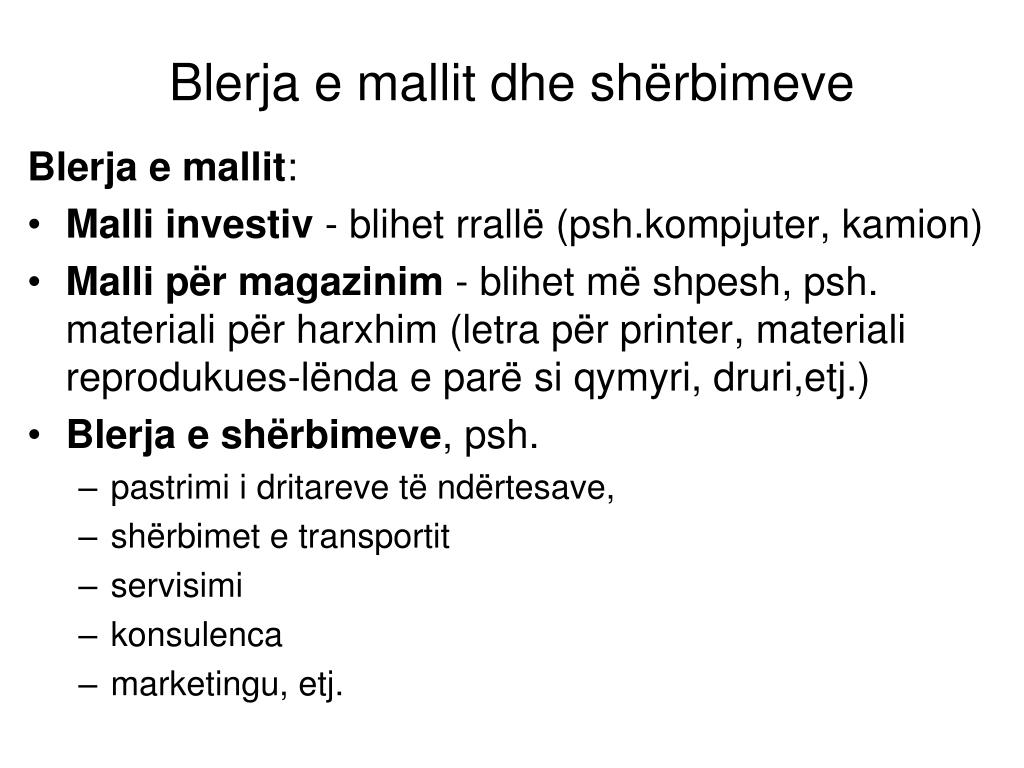PPT - Blerja – P rodhimi - S hitja PowerPoint Presentation, free ...