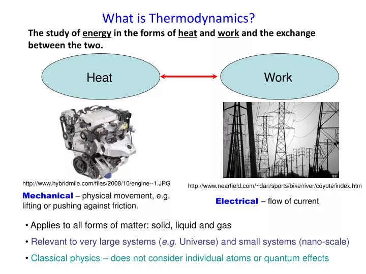 PPT - What is Thermodynamics? PowerPoint Presentation, free download ...