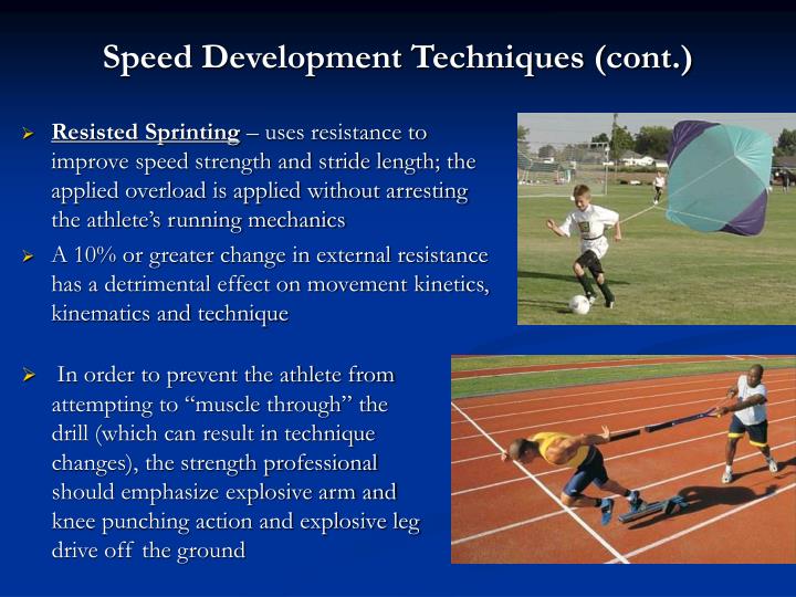 PPT - Principles of Speed & Agility Development PowerPoint Presentation ...