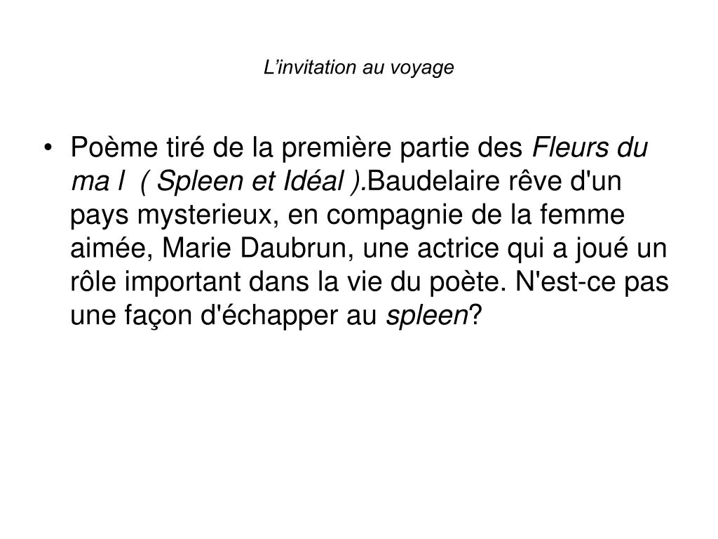 PPT - Charles Baudelaire (9 Avril 1821 – 31 Août 1867) PowerPoint ...