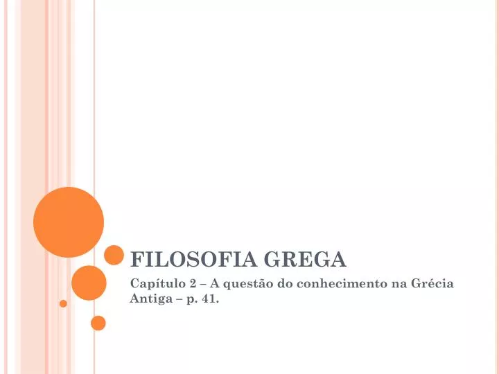 PPT - FILOSOFIA GREGA PowerPoint Presentation, free download - ID:6575492