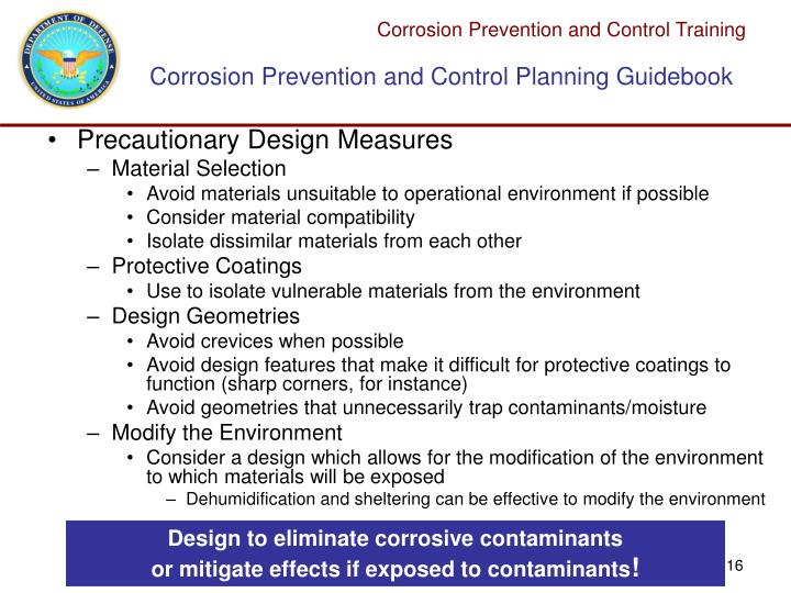 PPT - DoD Policy for Corrosion Prevention and Control (CPC) PowerPoint ...