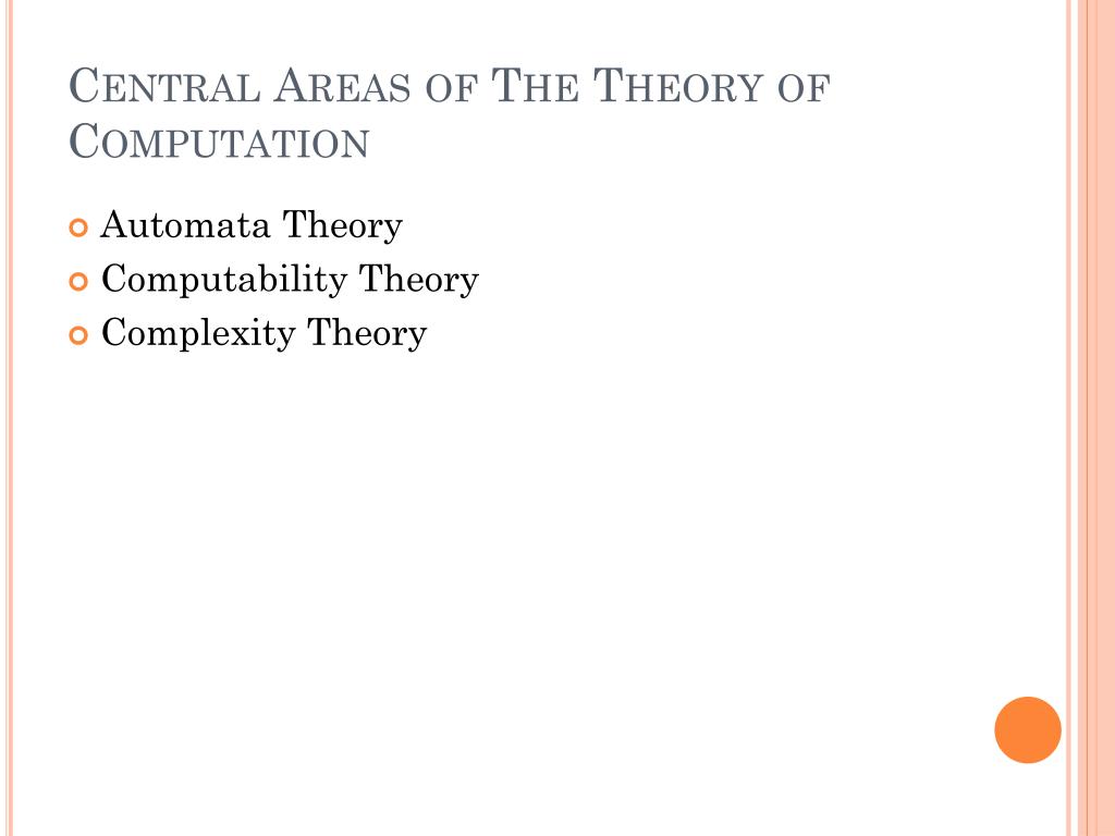 PPT - Lecture 1 Theory of Computation PowerPoint Presentation, free ... PPT - Lecture 1 Theory of Computation PowerPoint Presentation, free ...