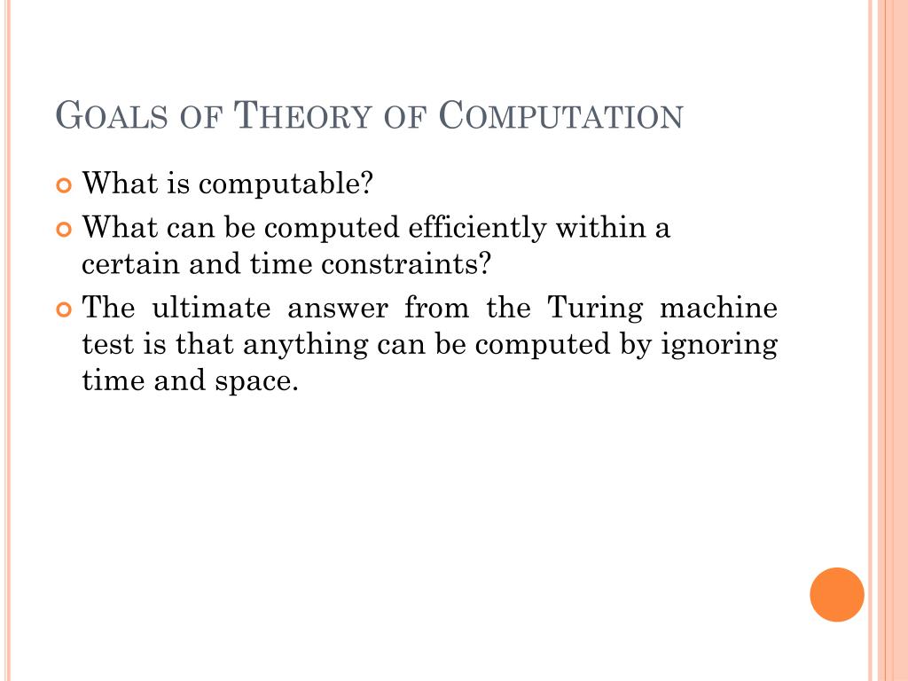 PPT - Lecture 1 Theory of Computation PowerPoint Presentation, free ... PPT - Lecture 1 Theory of Computation PowerPoint Presentation, free ...