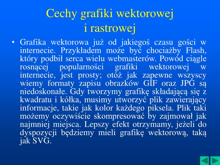 PPT - Grafika komputerowa rastrowa i wektorowa - porównanie PowerPoint ... PPT - Grafika komputerowa rastrowa i wektorowa - porównanie PowerPoint ...