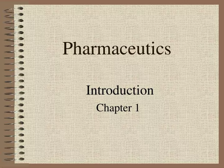 PPT - Pharmaceutics PowerPoint Presentation, free download - ID:6578078