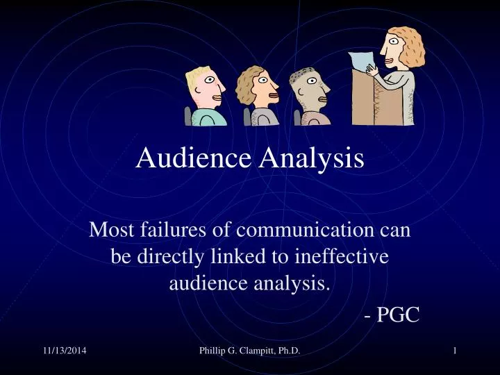 PPT - Audience Analysis PowerPoint Presentation, free download - ID:6578310