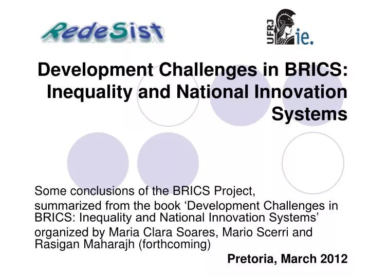 PPT - Some conclusions of the BRICS Project, PowerPoint Presentation ...