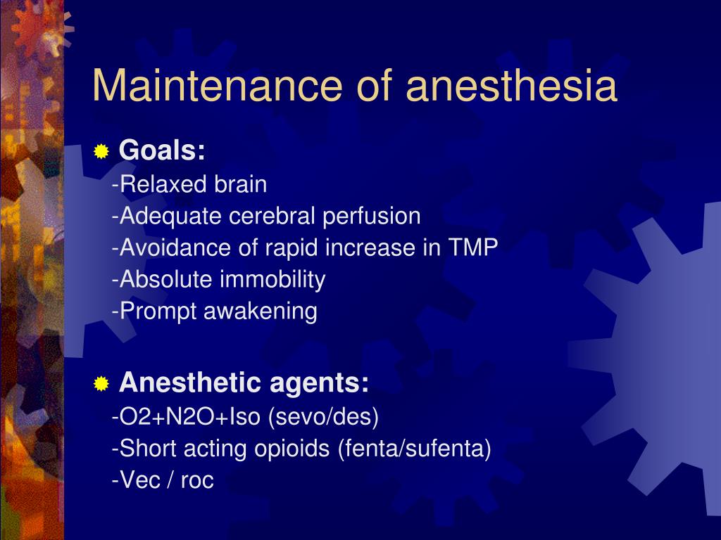 Ppt Cerebral Aneurysm Anesthetic Management Powerpoint Presentation