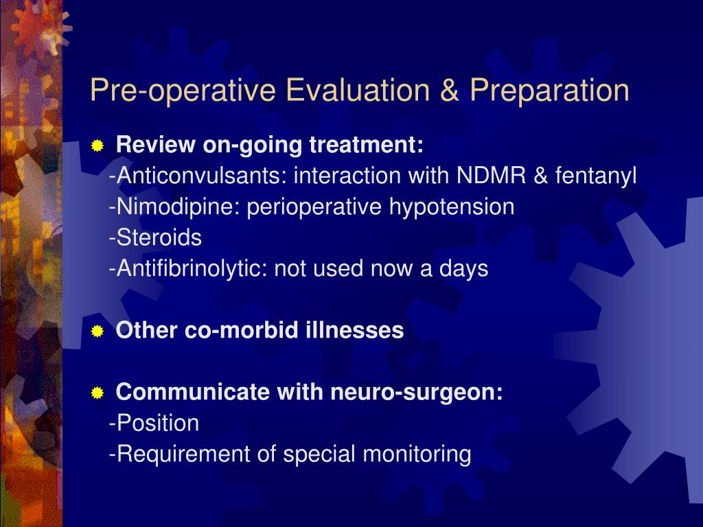 Ppt Cerebral Aneurysm Anesthetic Management Powerpoint Presentation