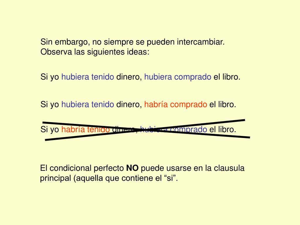 PPT - El condicional Perfecto: Lo que nunca ocurrió PowerPoint ...