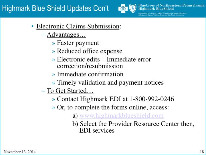 PPT - Blue Cross of Northeastern Pennsylvania, First Priority Health ...