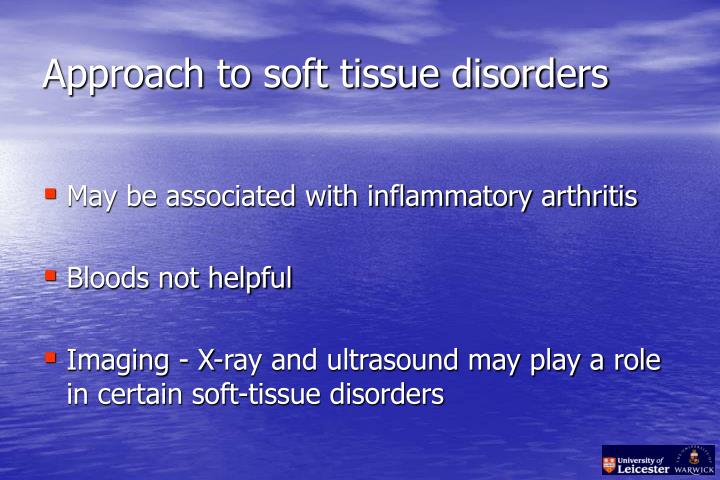 PPT - Soft Tissue Disorders and Fibromyalgia PowerPoint Presentation ...