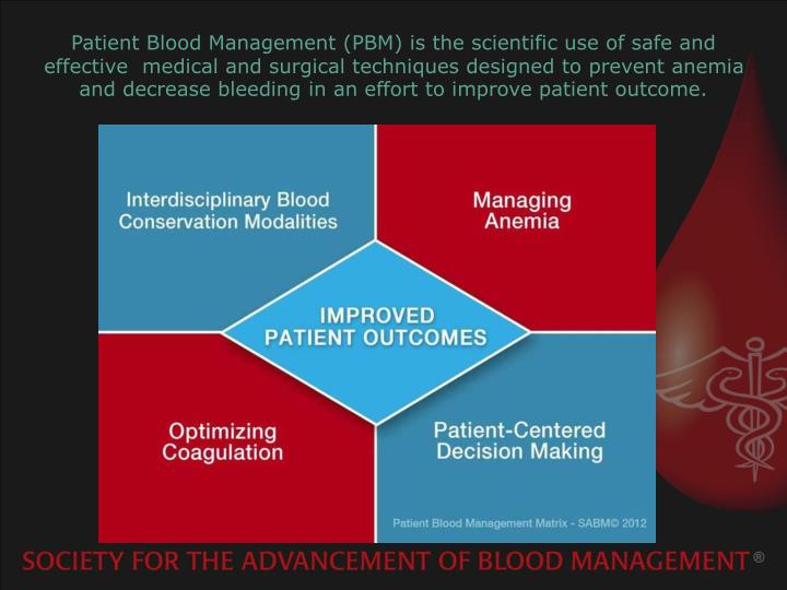 PPT - What is Patient Blood Management? PowerPoint Presentation - ID ...