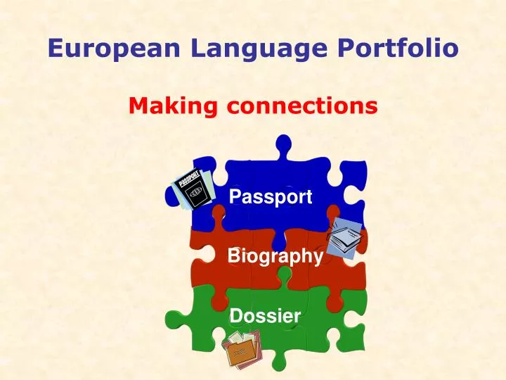 PPT - European Language Portfolio PowerPoint Presentation, free ...