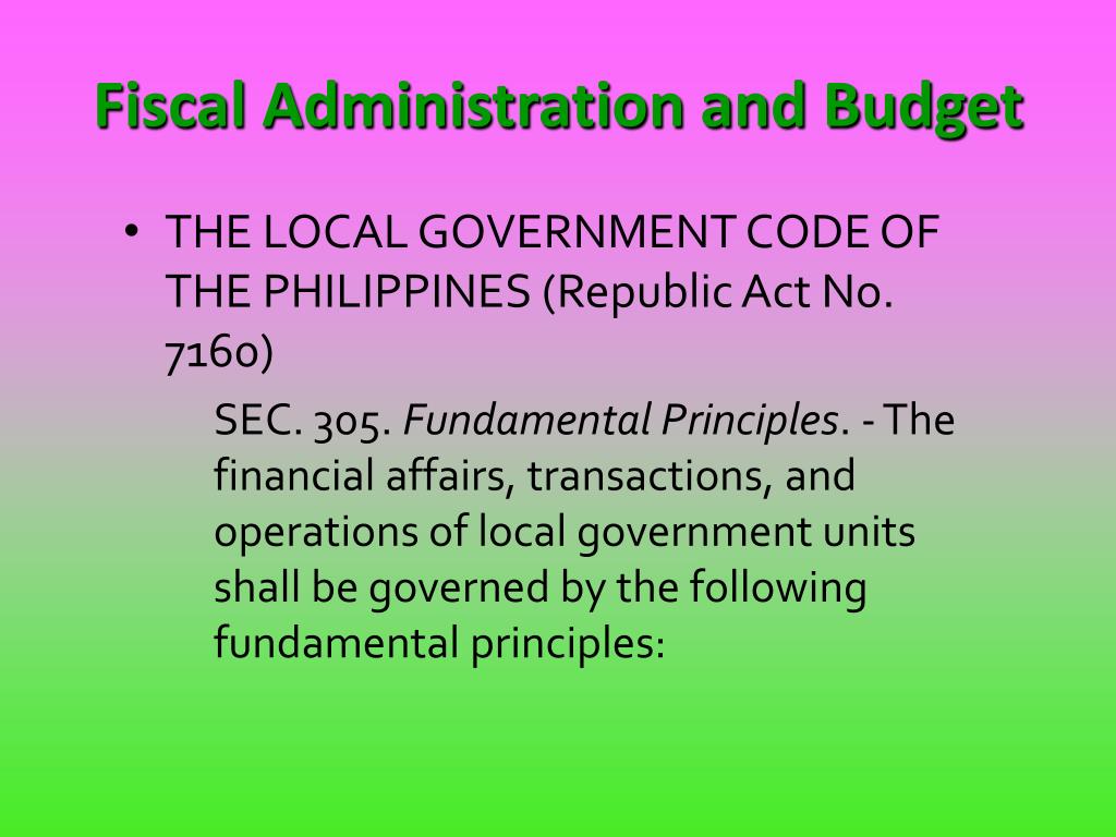 PPT - By: PROF. LEONOR MAGTOLIS BRIONES U.P. National College of Public ...
