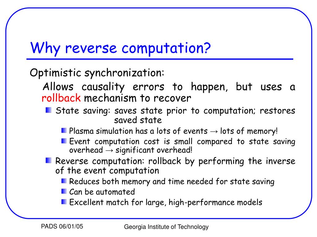PPT - Optimistic Parallel Discrete Event Simulations of Physical ... PPT - Optimistic Parallel Discrete Event Simulations of Physical ...