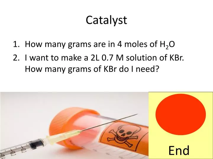 PPT - Catalyst PowerPoint Presentation, free download - ID:6584957