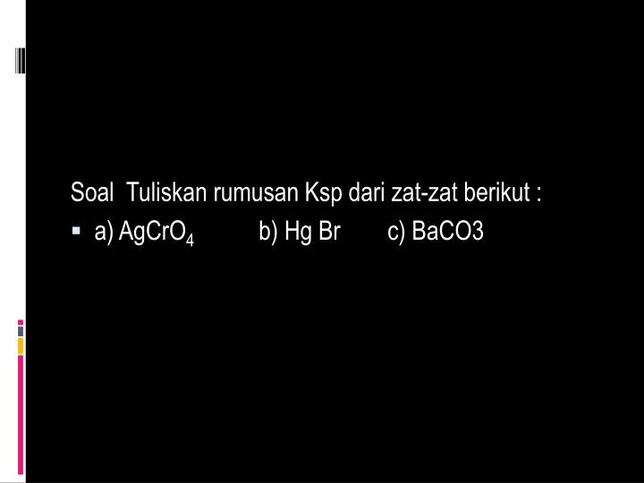 PPT - KESETIMBANGAN LARUTAN PowerPoint Presentation - ID:6586002