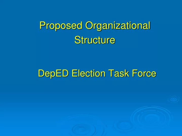 PPT - DepED Election Task Force PowerPoint Presentation, free download ...