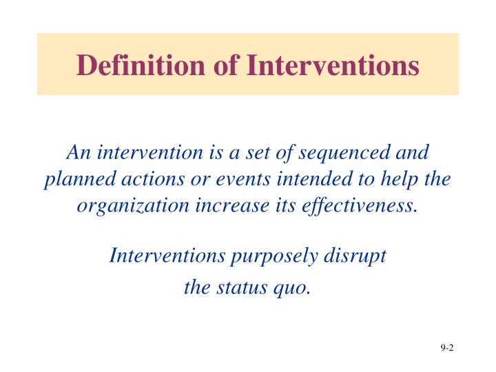PPT - Designing Interventions PowerPoint Presentation - ID:6586694