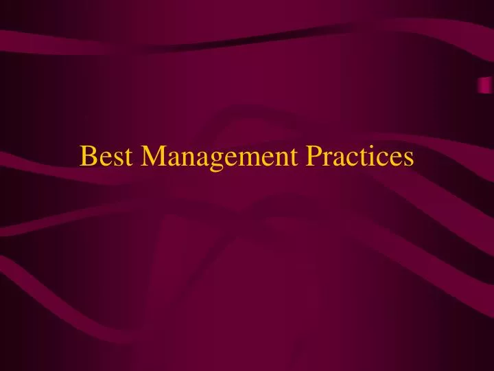 PPT - Best Management Practices PowerPoint Presentation, free download ...