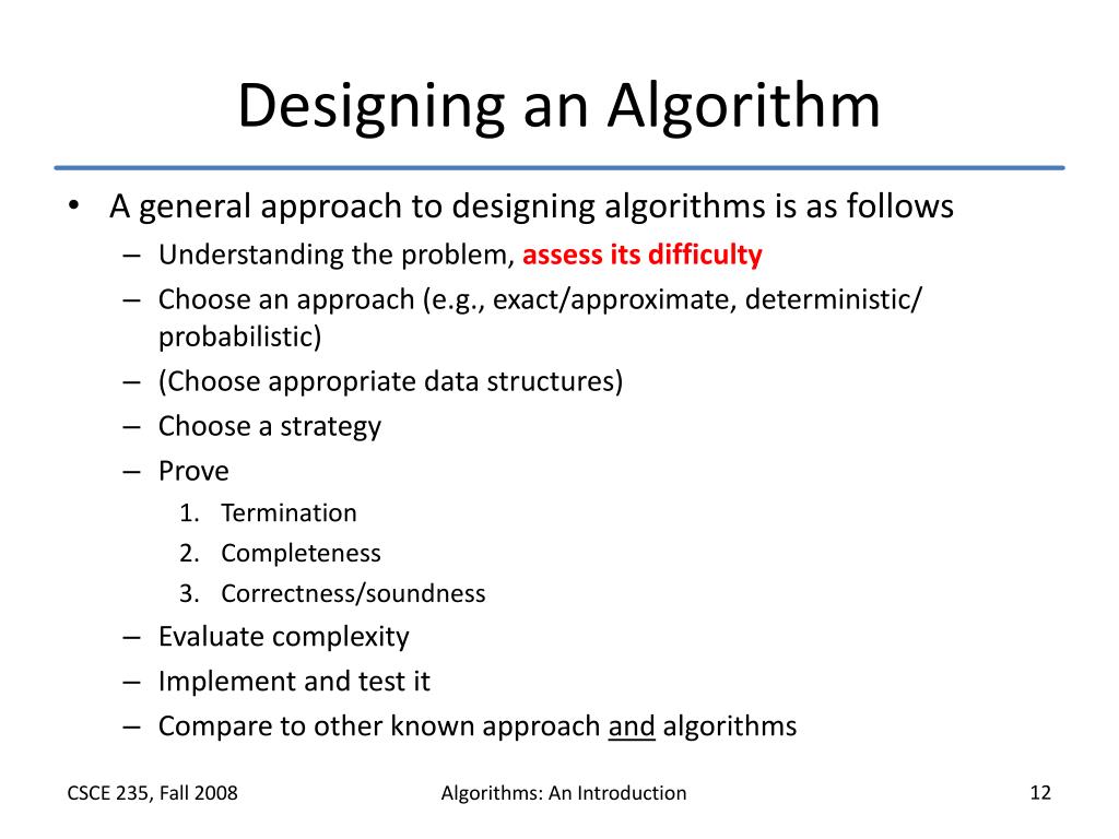 PPT - Algorithms: An Introduction PowerPoint Presentation, free ...