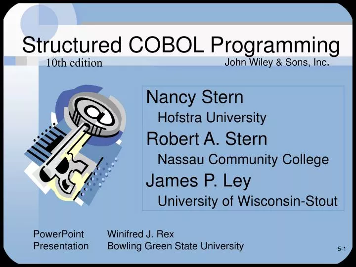 PPT - Structured COBOL Programming PowerPoint Presentation, free download - ID:6588690