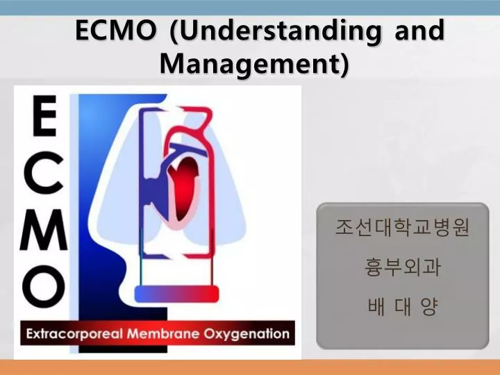PPT - ECMO (U nderstanding and Management ) PowerPoint Presentation ...