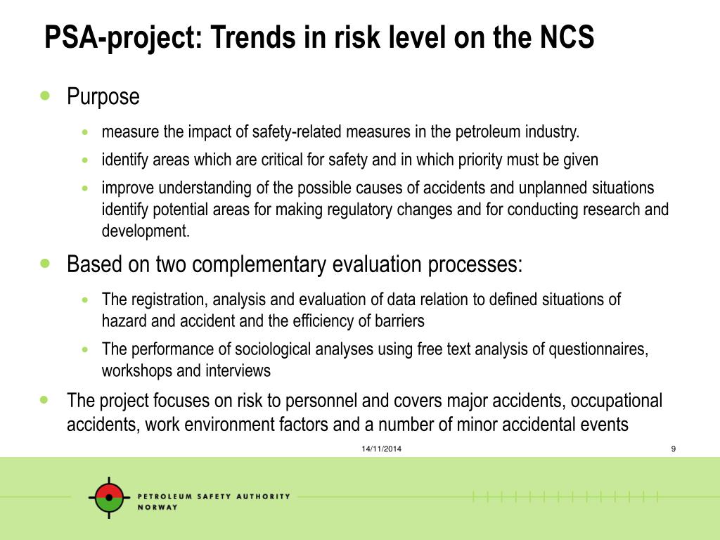 PPT - Advancements in Health and Safety R&D in Norway's Petroleum ...