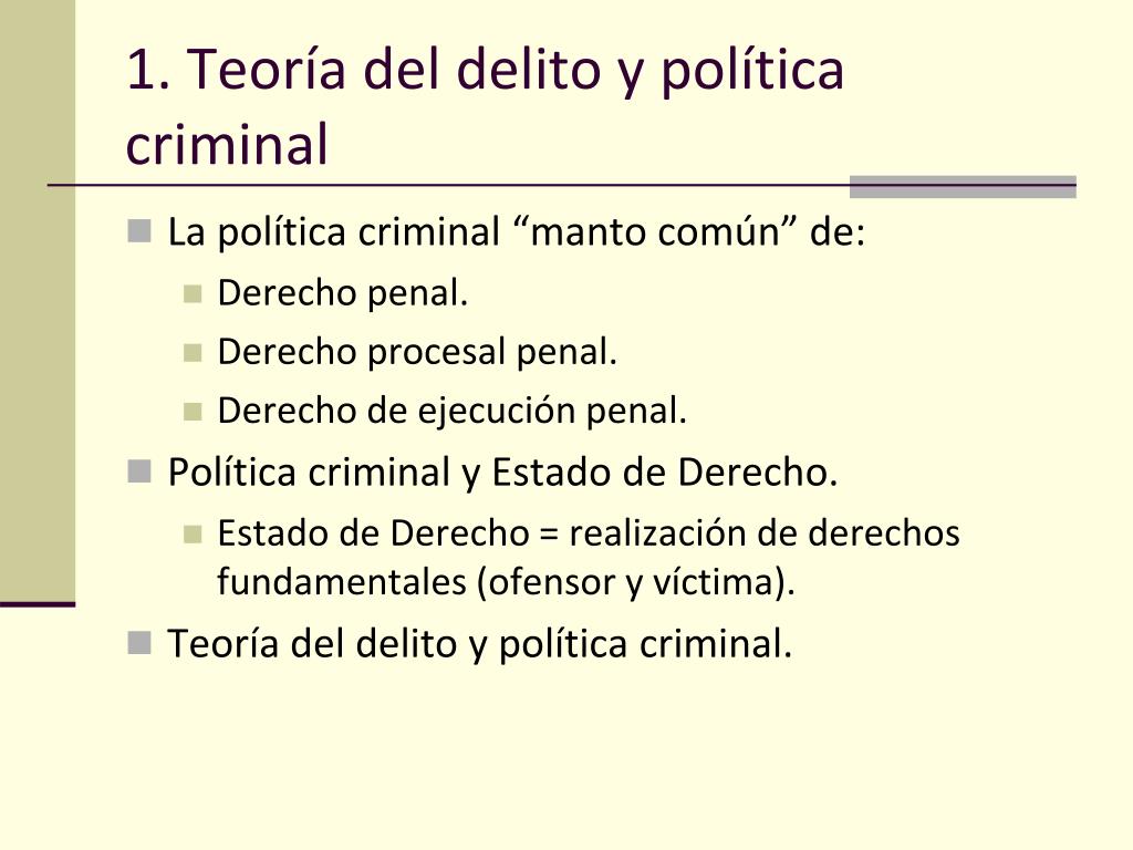 Ppt Precedentes Del Tribunal Constitucional En Materia Penal