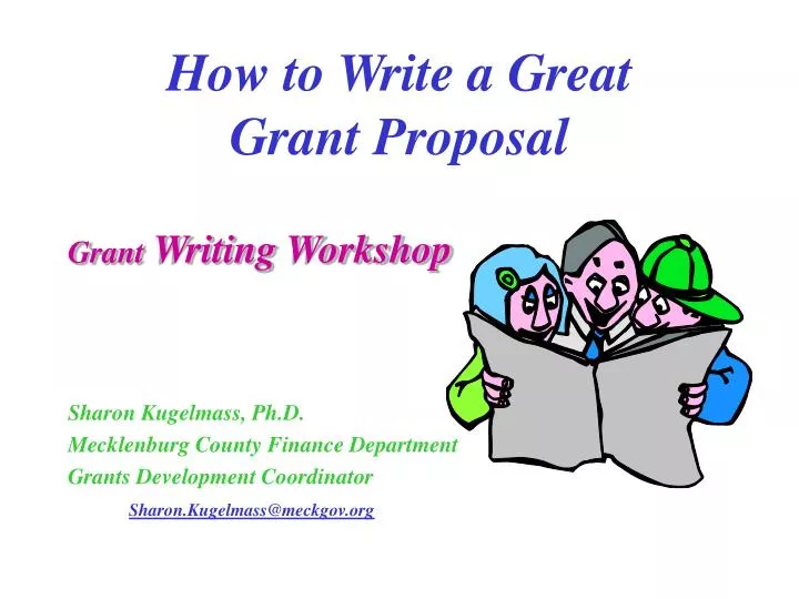 PPT - How to Write a Great Grant Proposal PowerPoint Presentation, free ...