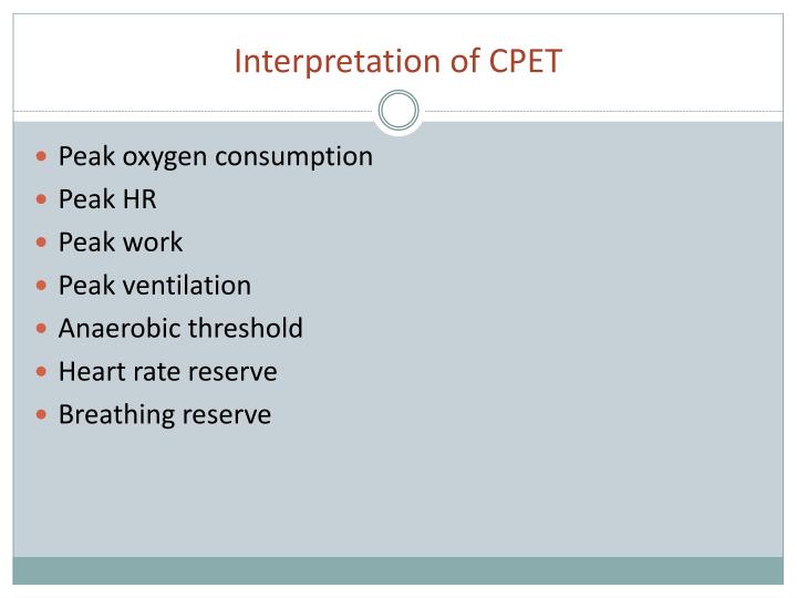 PPT - Cardiopulmonary Exercise Testing PowerPoint Presentation - ID:6590808